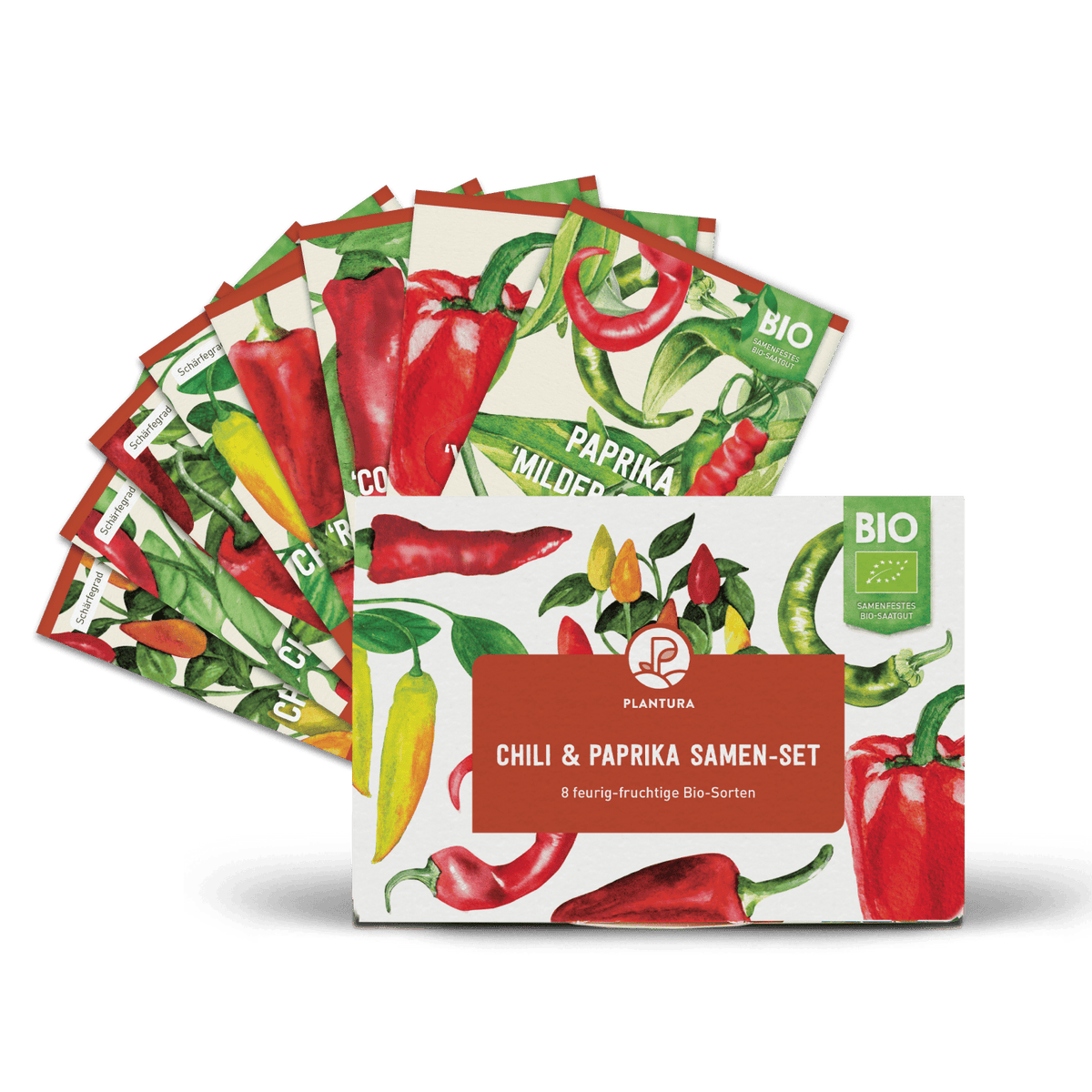 Bio-Chili Samen-Set kaufen - Plantura Shop